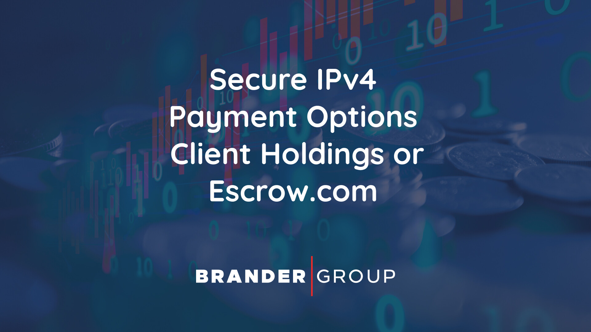 Secure IPv4 Payment | Escrow.com Fee Calculator | BranderGroup